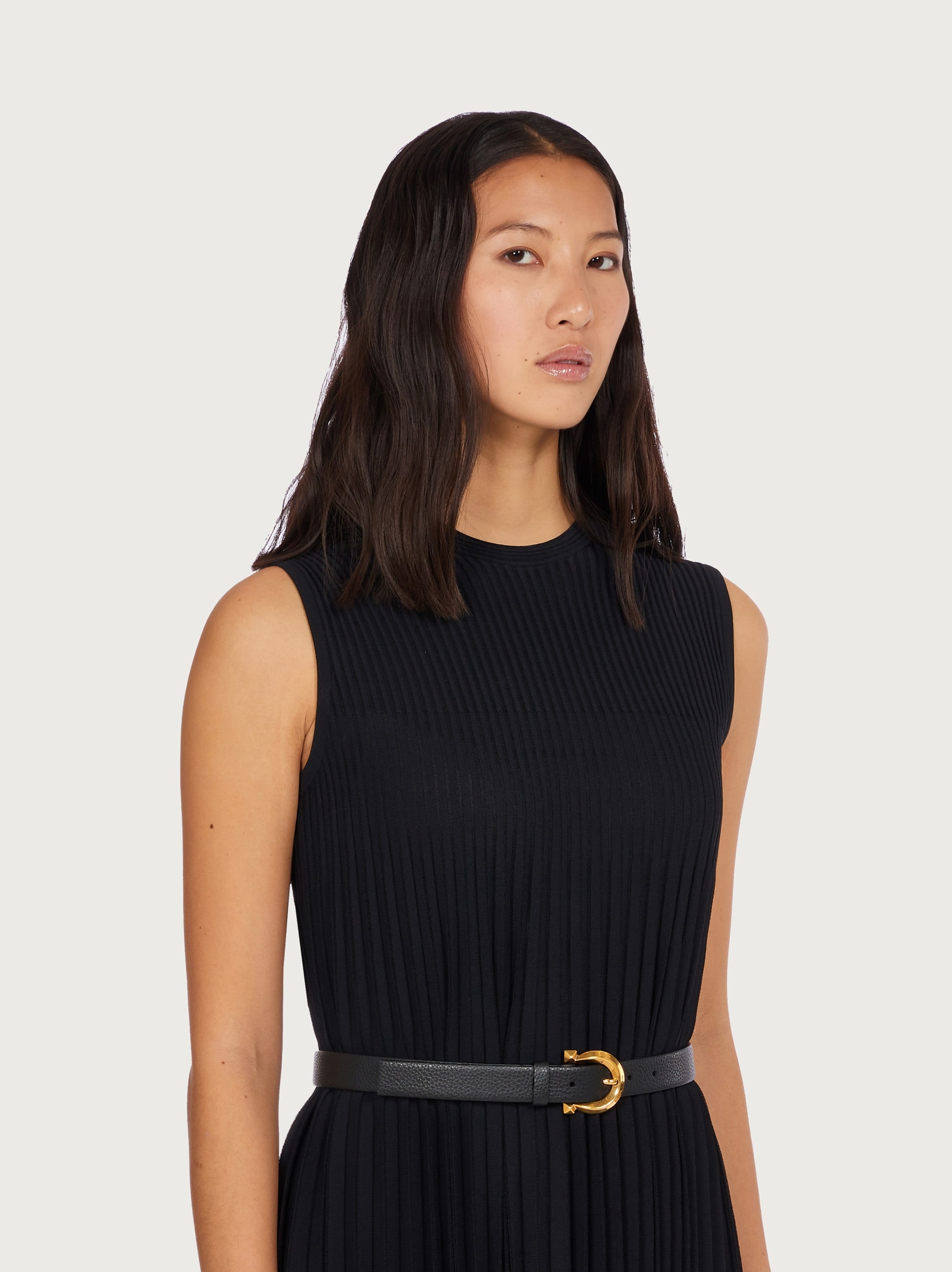 Fixed Gancini belt - Leather Accessories - Women - Salvatore Ferragamo UK