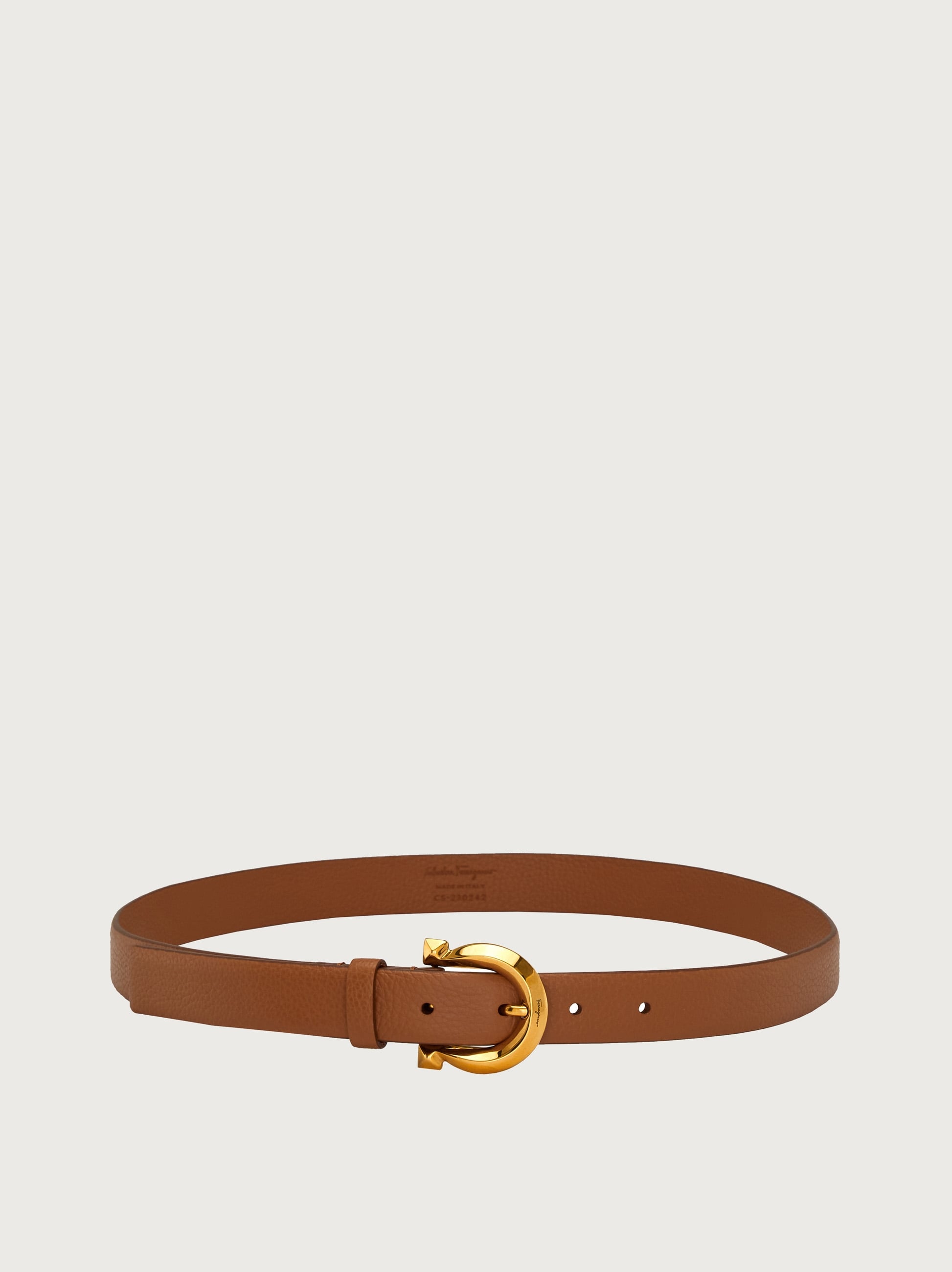 Fixed Gancini belt - Leather Accessories - Women - Salvatore Ferragamo AU