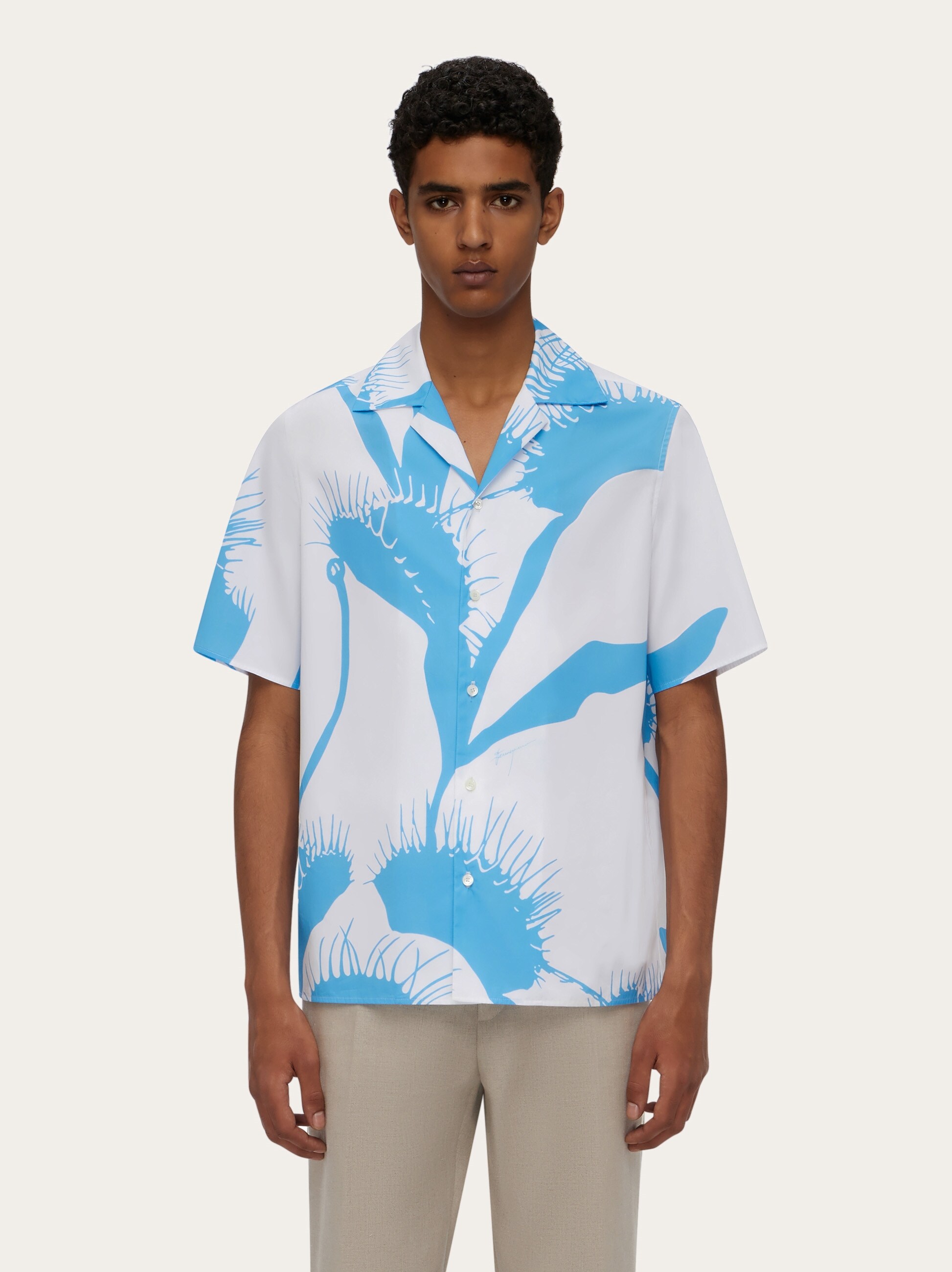 Venus print bowling shirt - Ready to Wear - Men - Salvatore Ferragamo AU