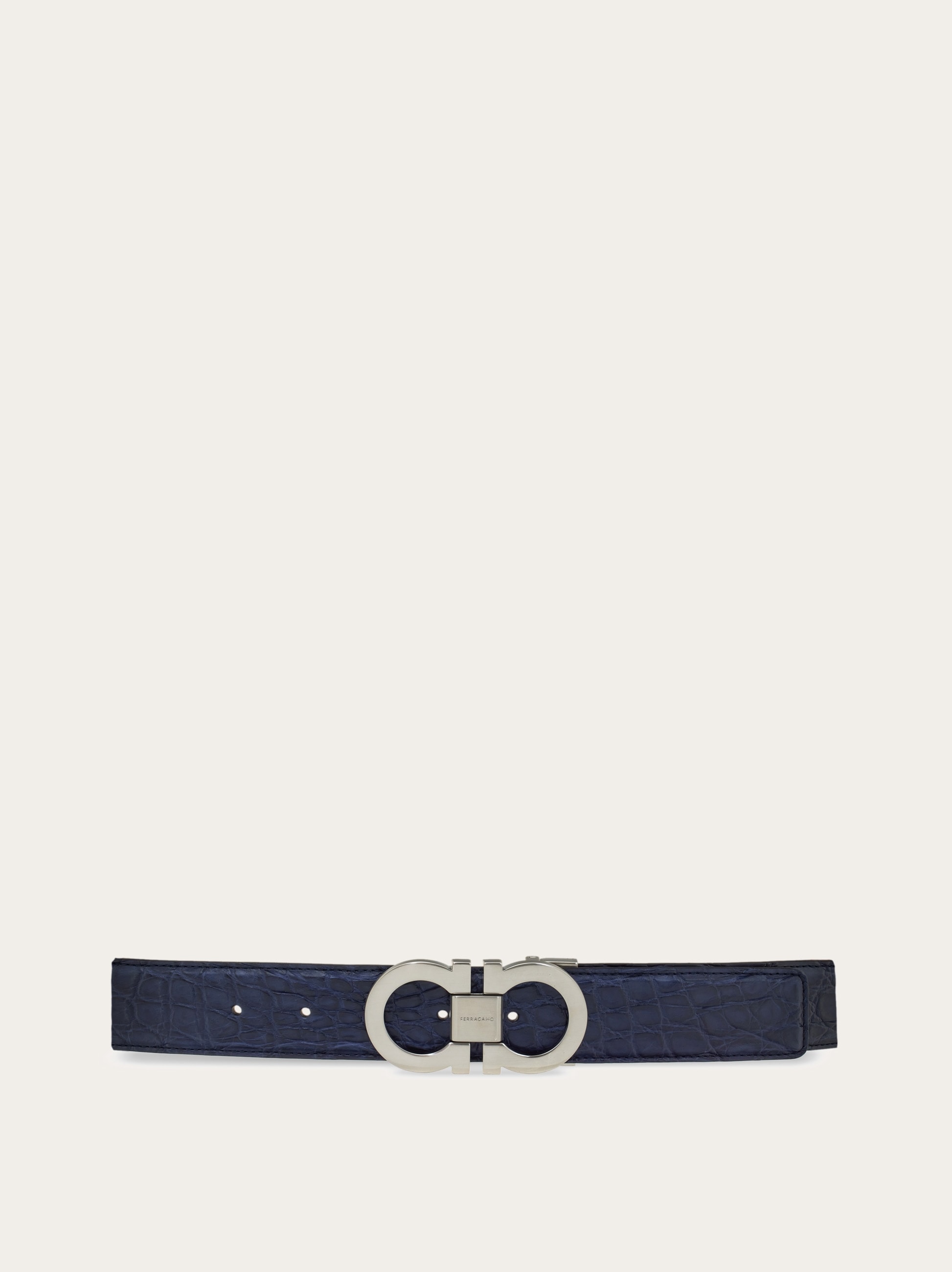 Adjustable Gancini belt - Men | Ferragamo