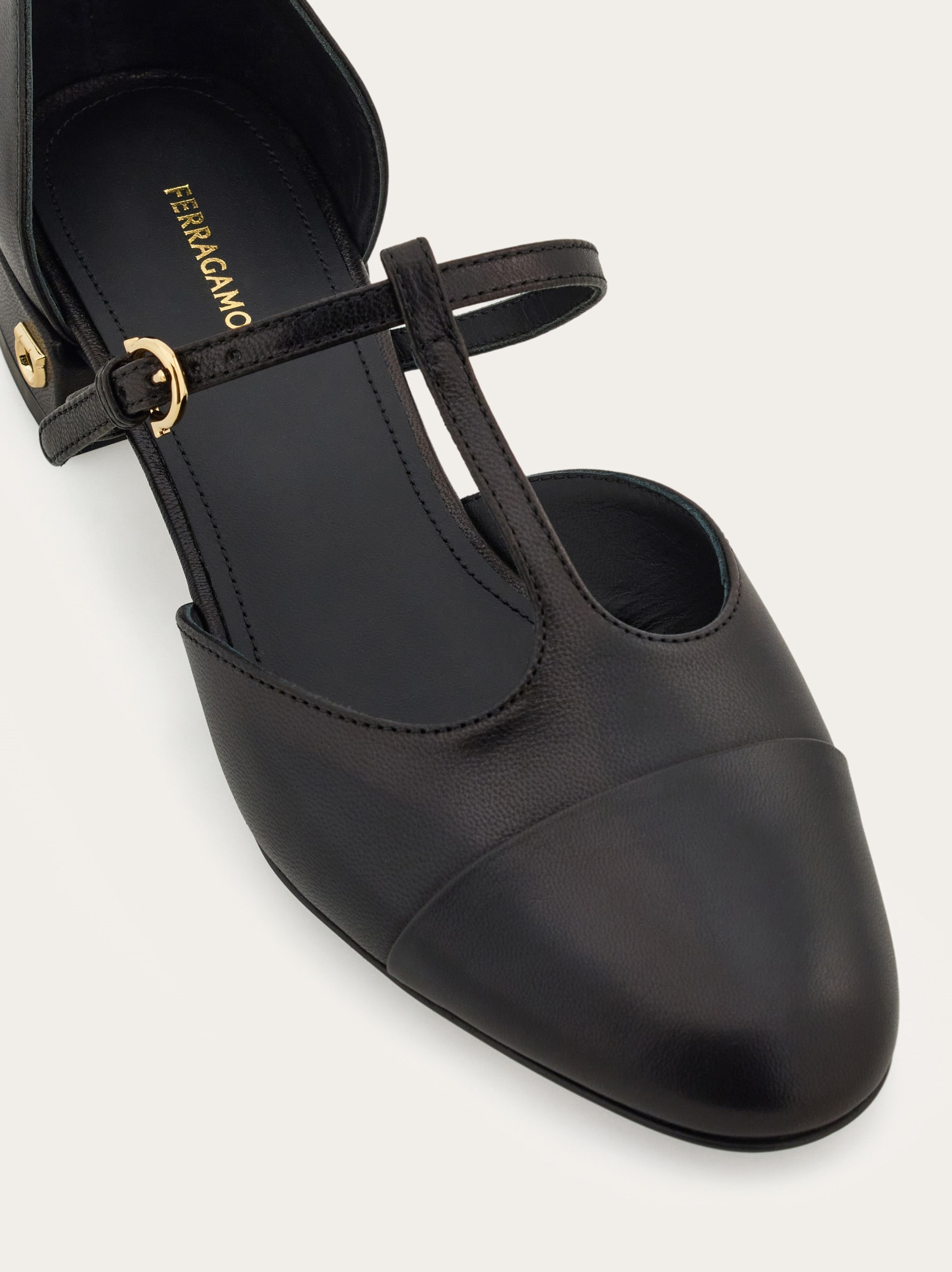 T-strap ballet shoe - Shoes - Women - Salvatore Ferragamo US