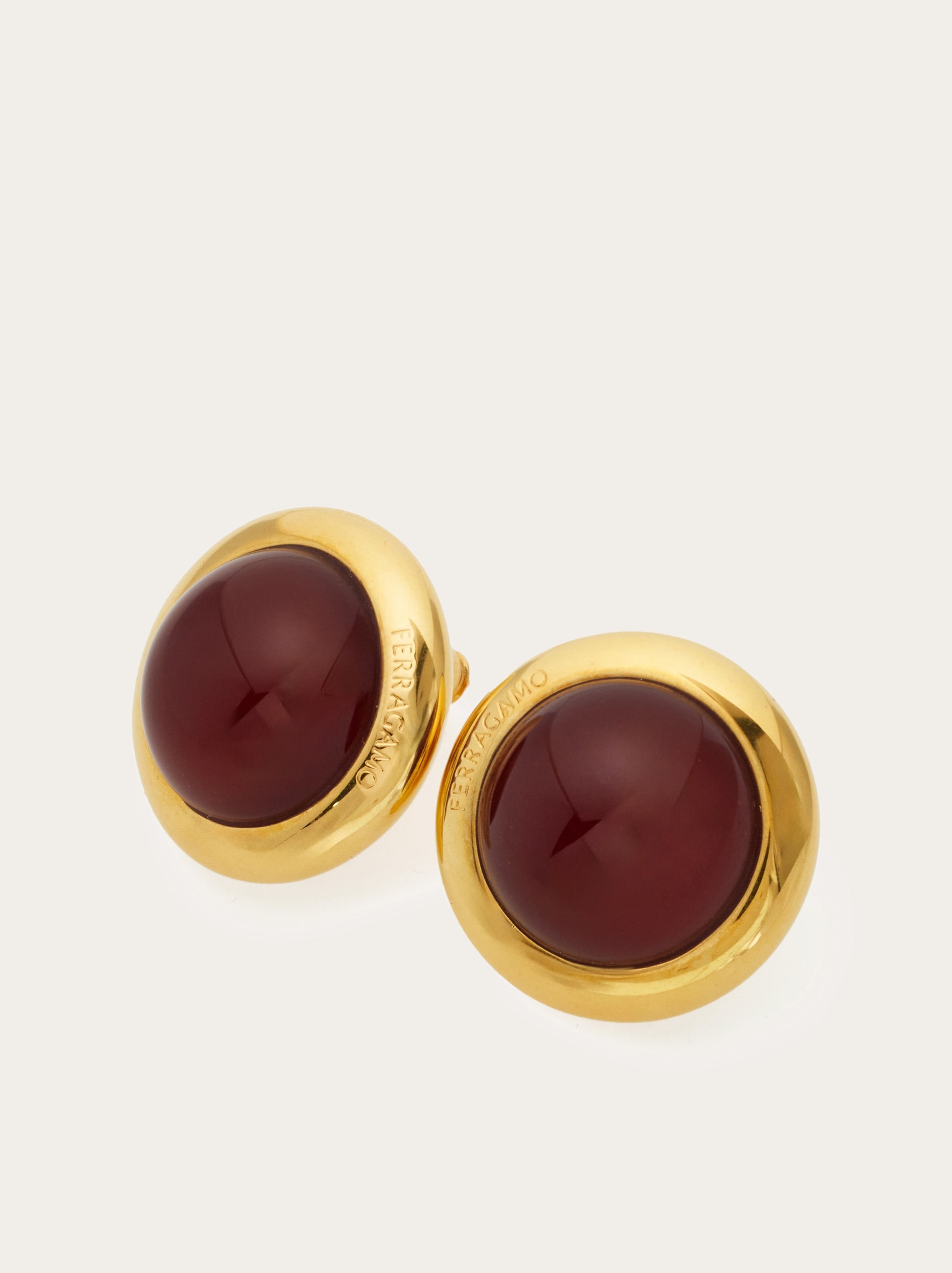 Earrings with semi-precious stone - Women | Ferragamo