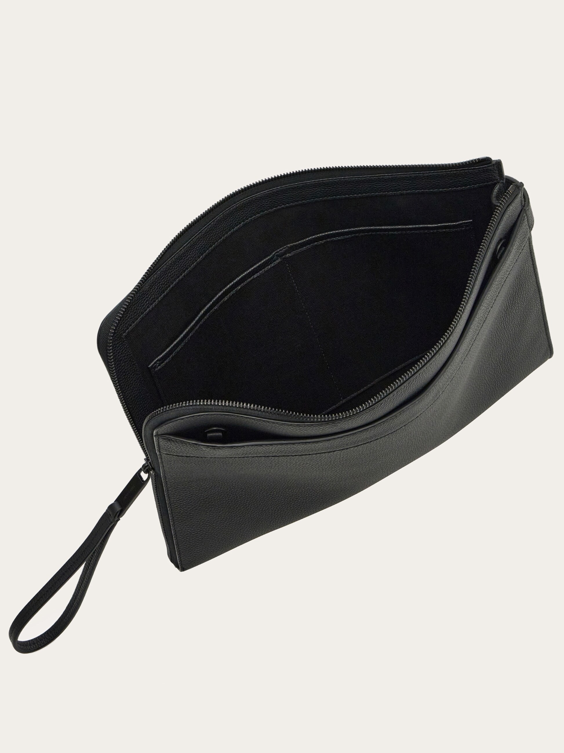 간치니 버클 파우치 - 남성 | Ferragamo