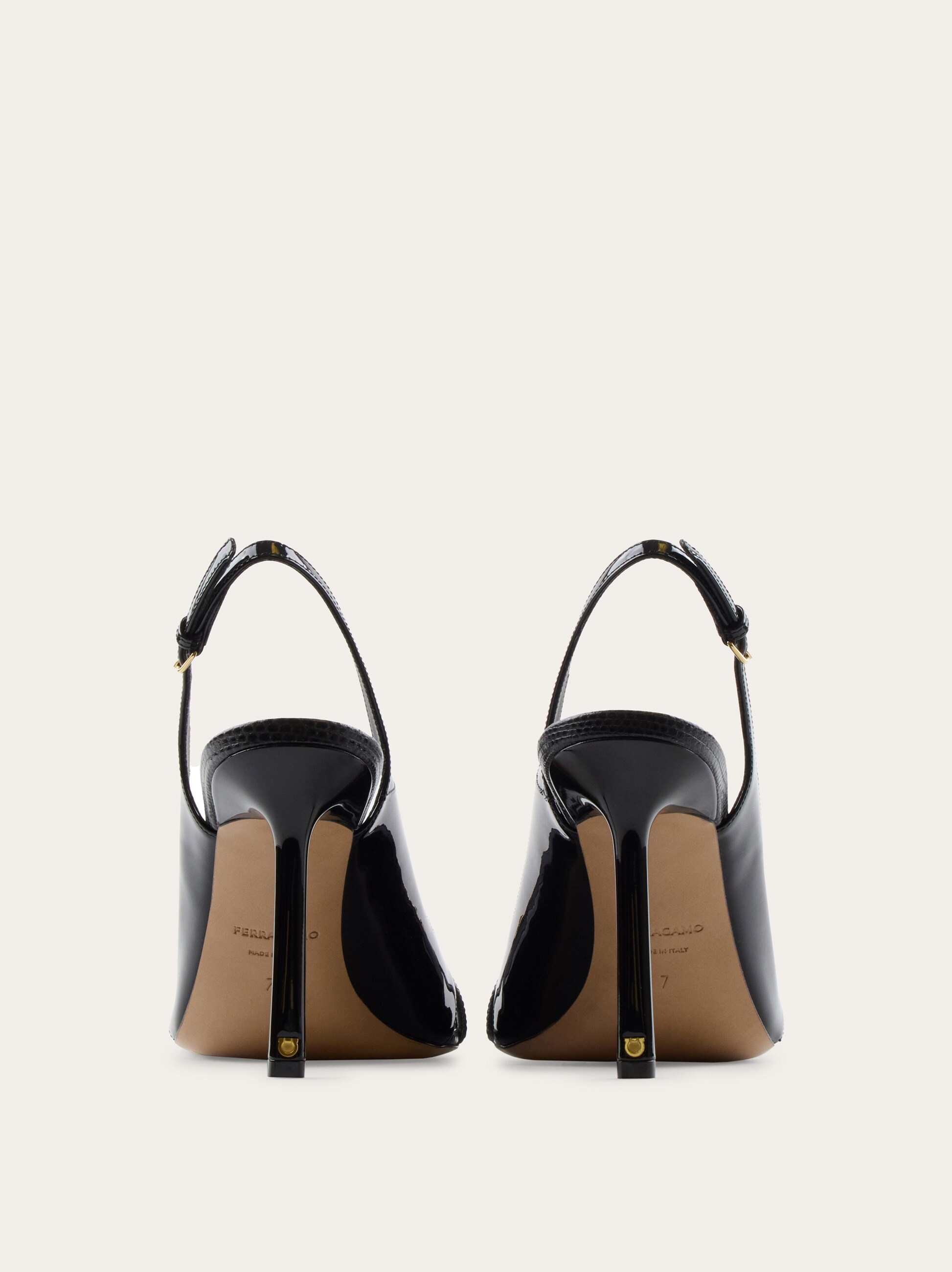 New Vara buckle slingback - Women | Ferragamo