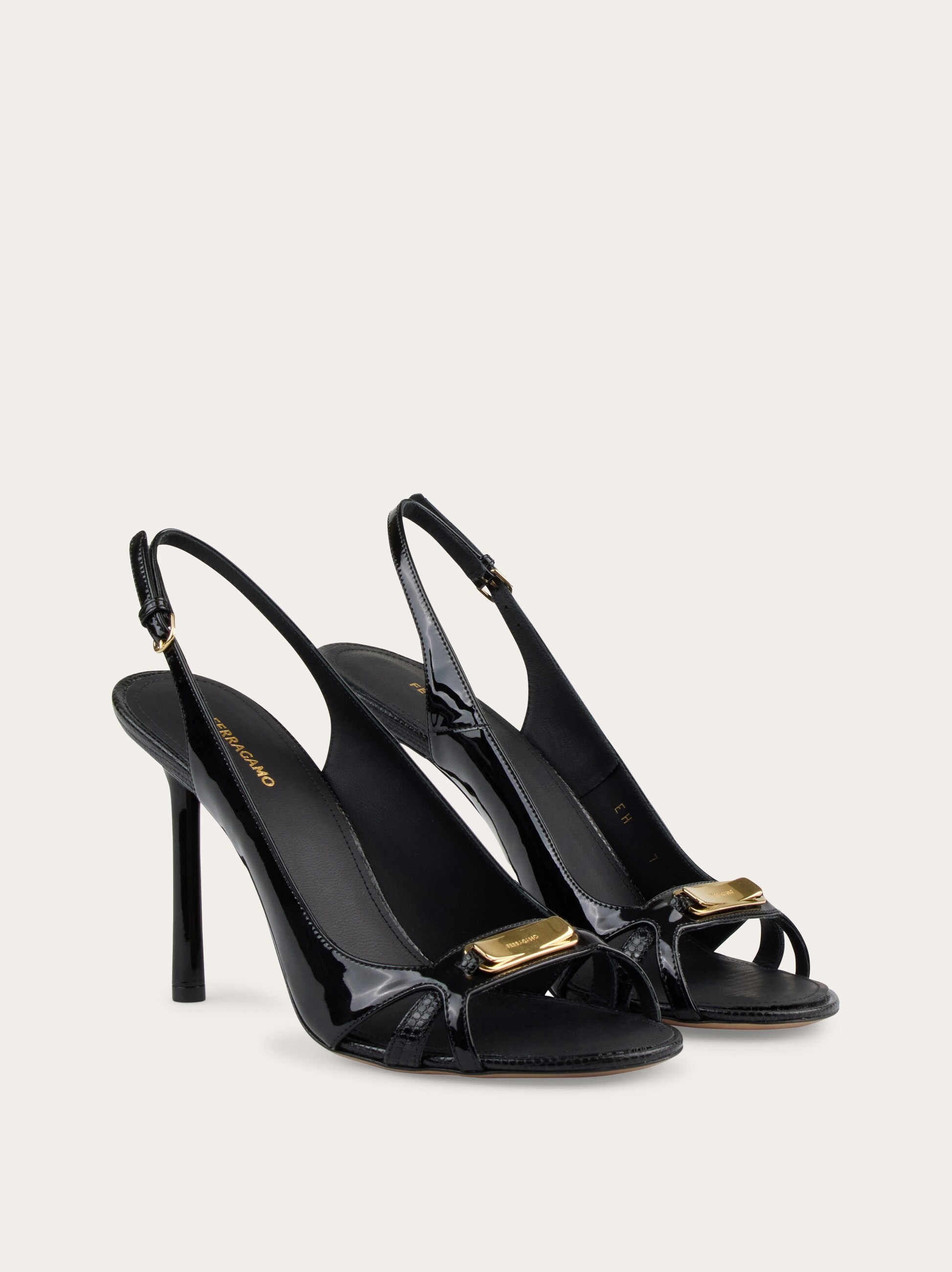 New Vara buckle slingback - Women | Ferragamo