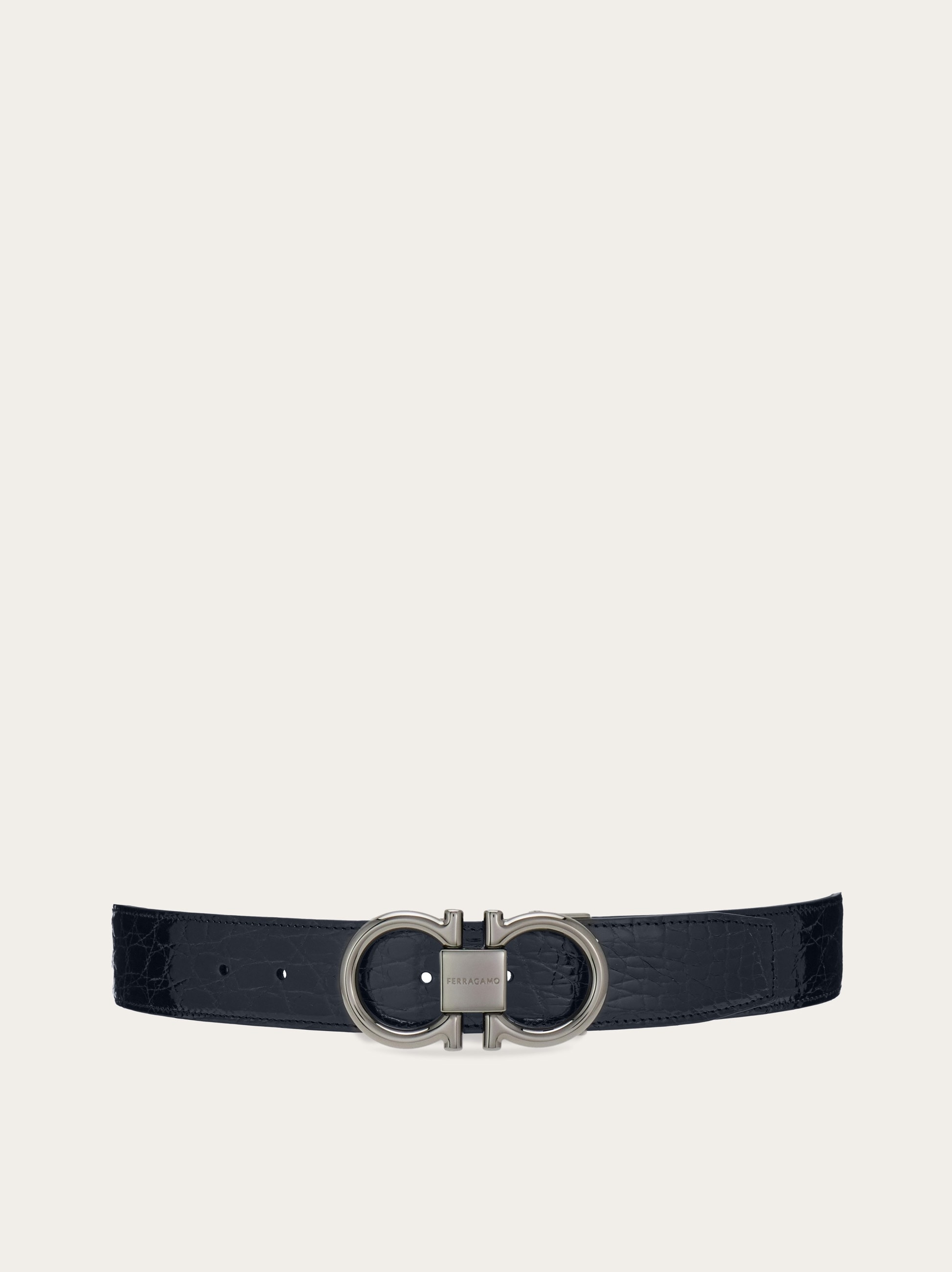 Adjustable Gancini belt - Men | Ferragamo