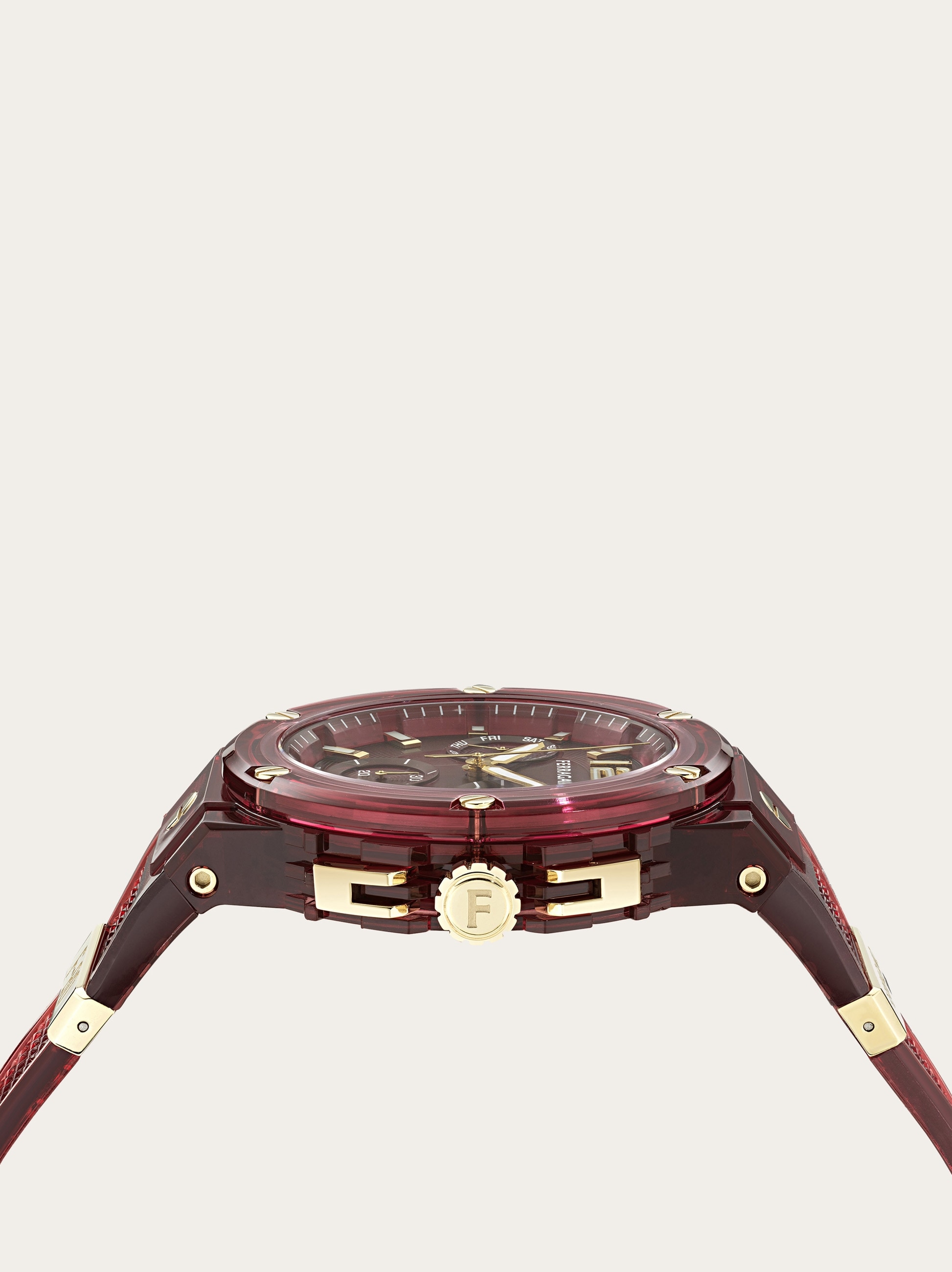 F-80 Translucent Watch - Men | Ferragamo