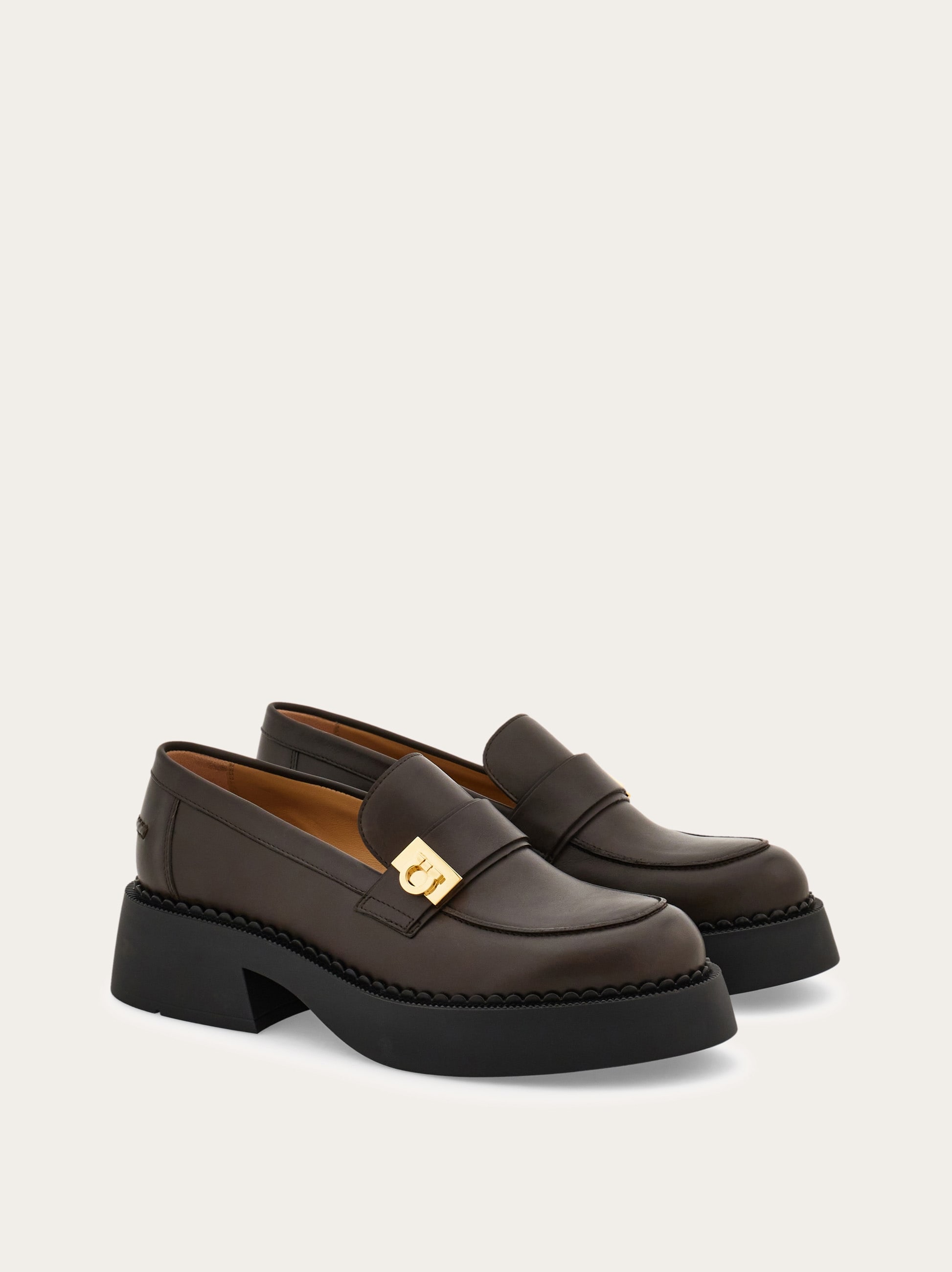 Hug buckle chunky loafer - Women | Ferragamo