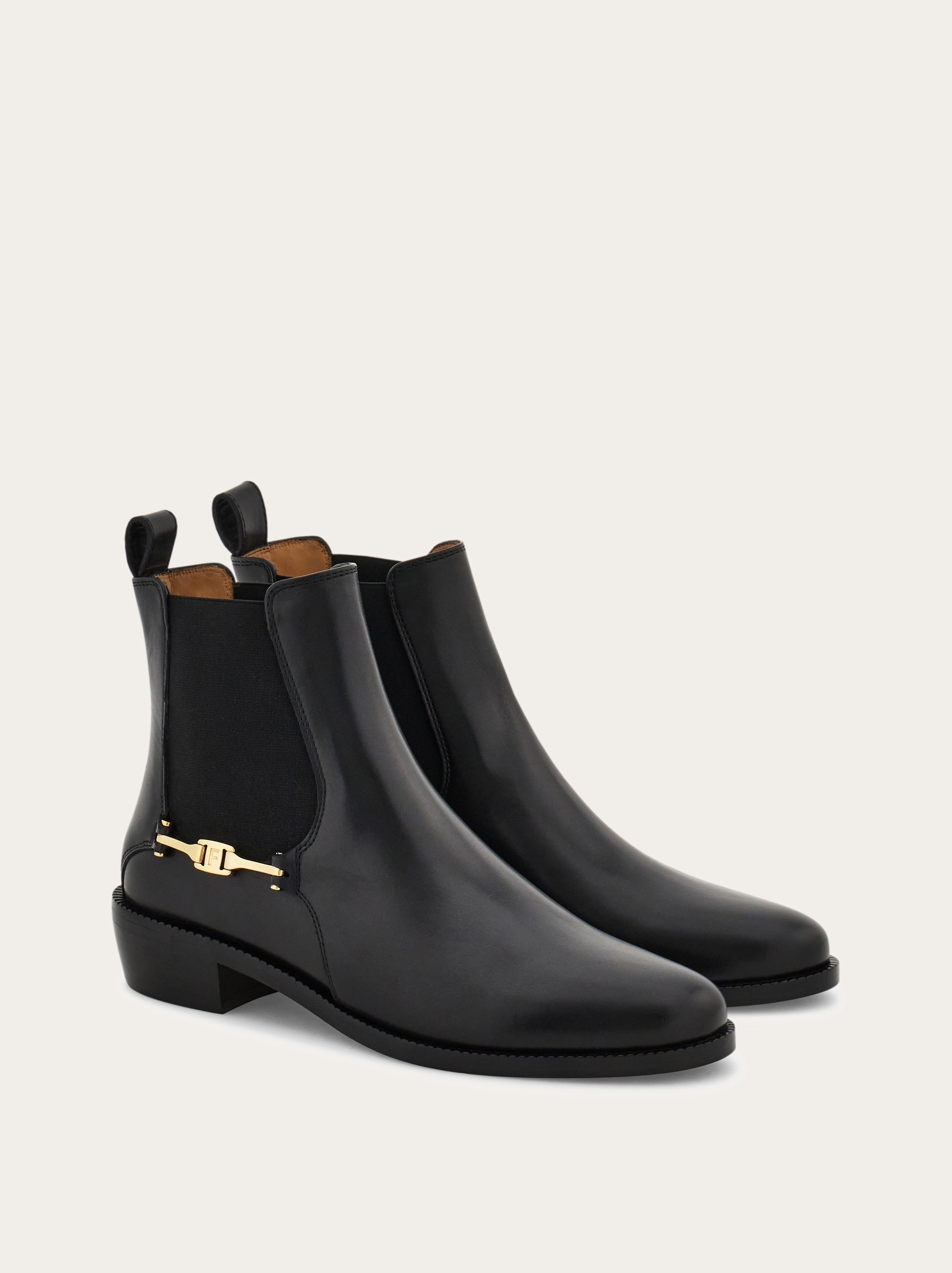 F buckle Chelsea boot - Women | Ferragamo