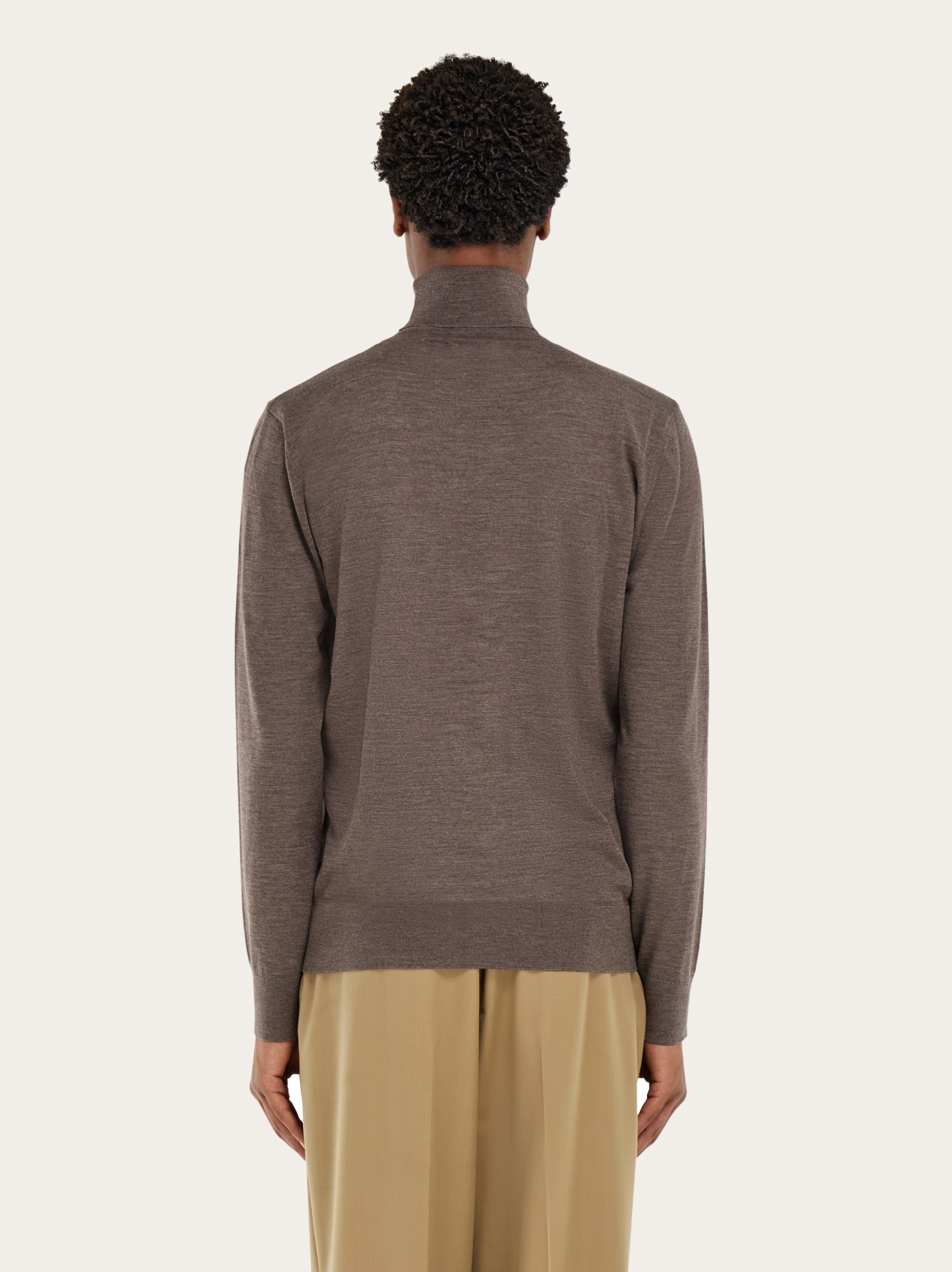 Maglia collo alto - Uomo | Ferragamo