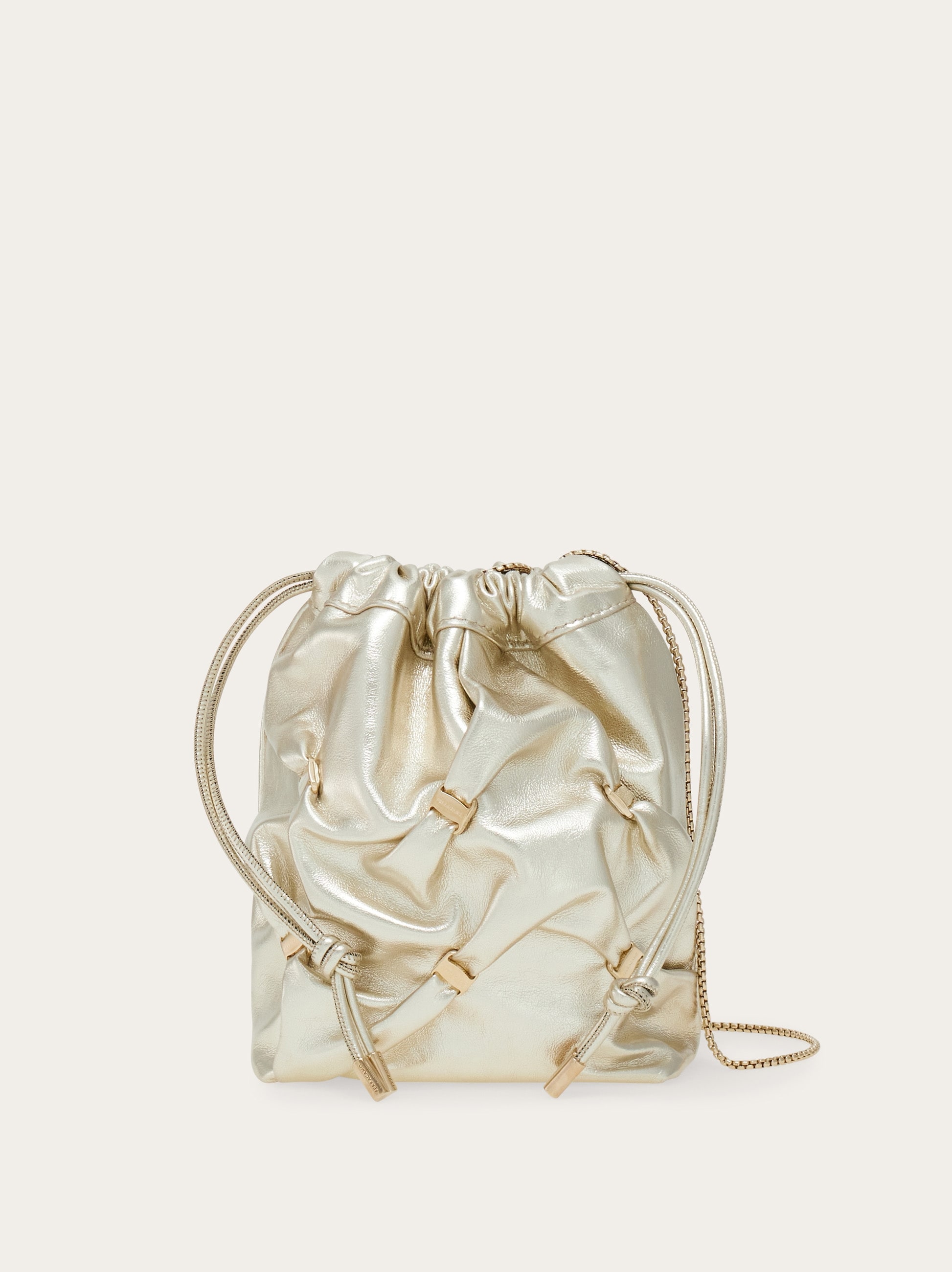Mini bolso cubo con lazo Vara - Mujer | Ferragamo