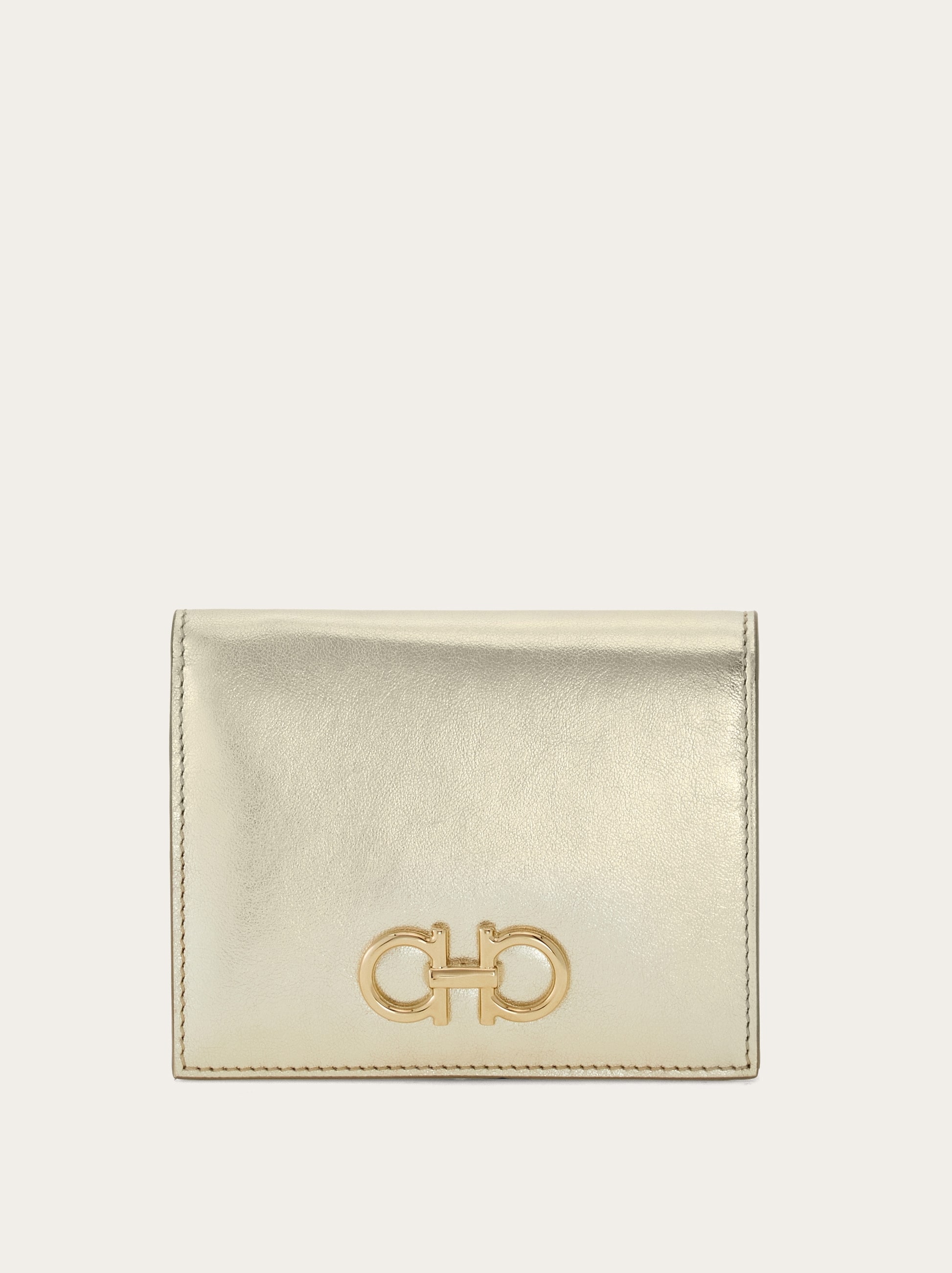 Gancini compact wallet - Women | Ferragamo