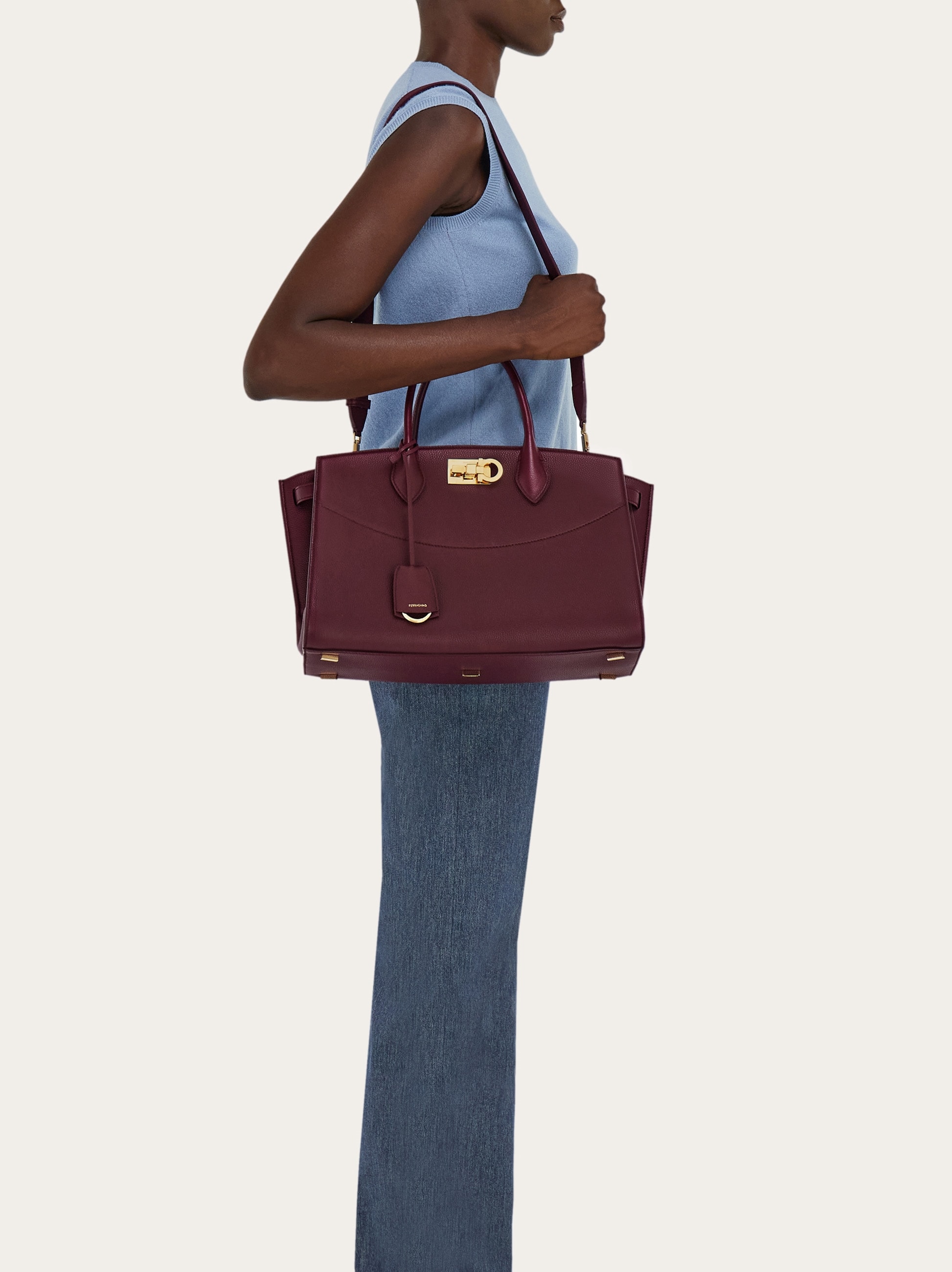 New Ferragamo Studio Soft bag (L) - Women | Ferragamo