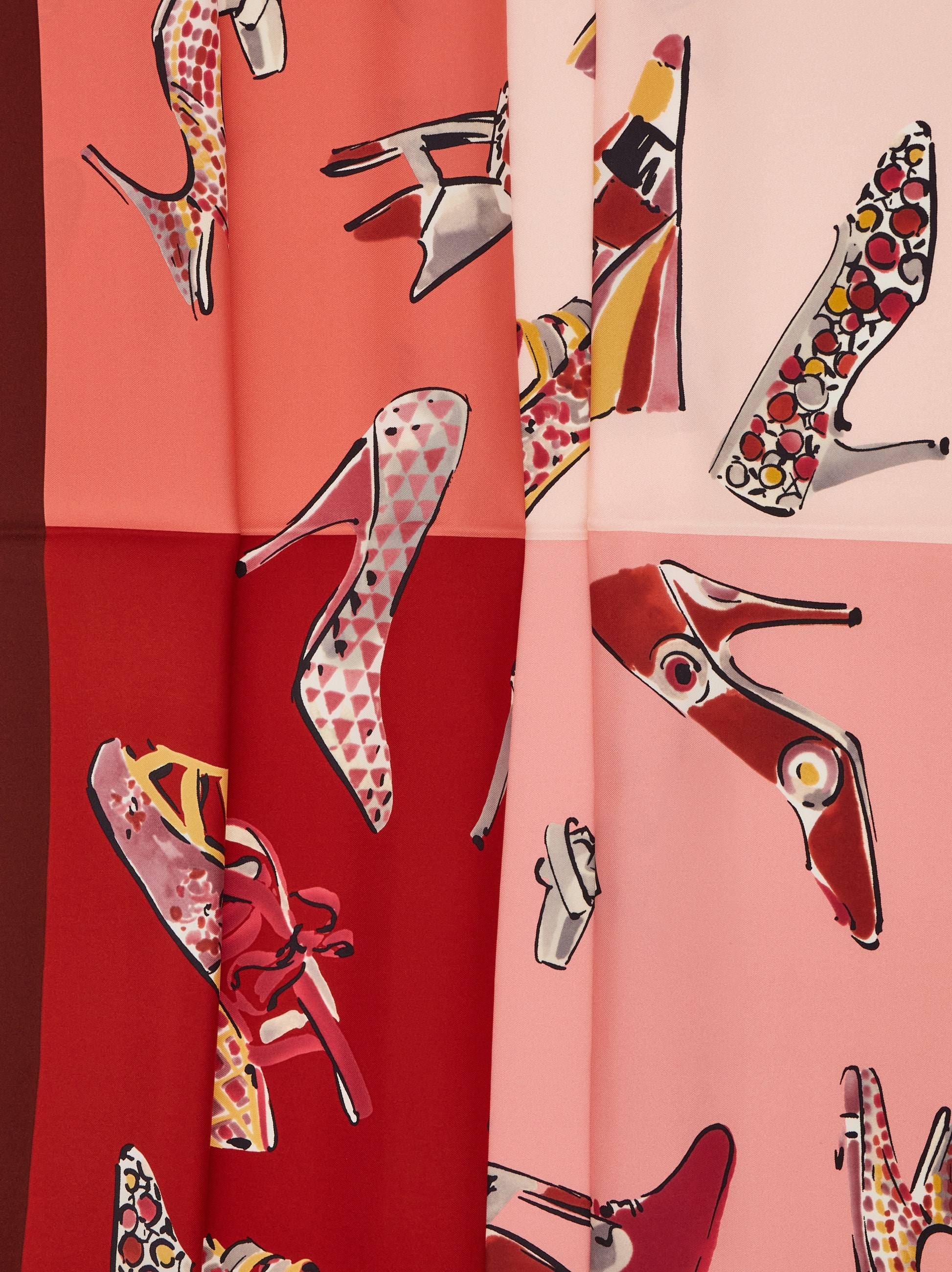 Foulard en soie imprimé Génie - Femme | Ferragamo